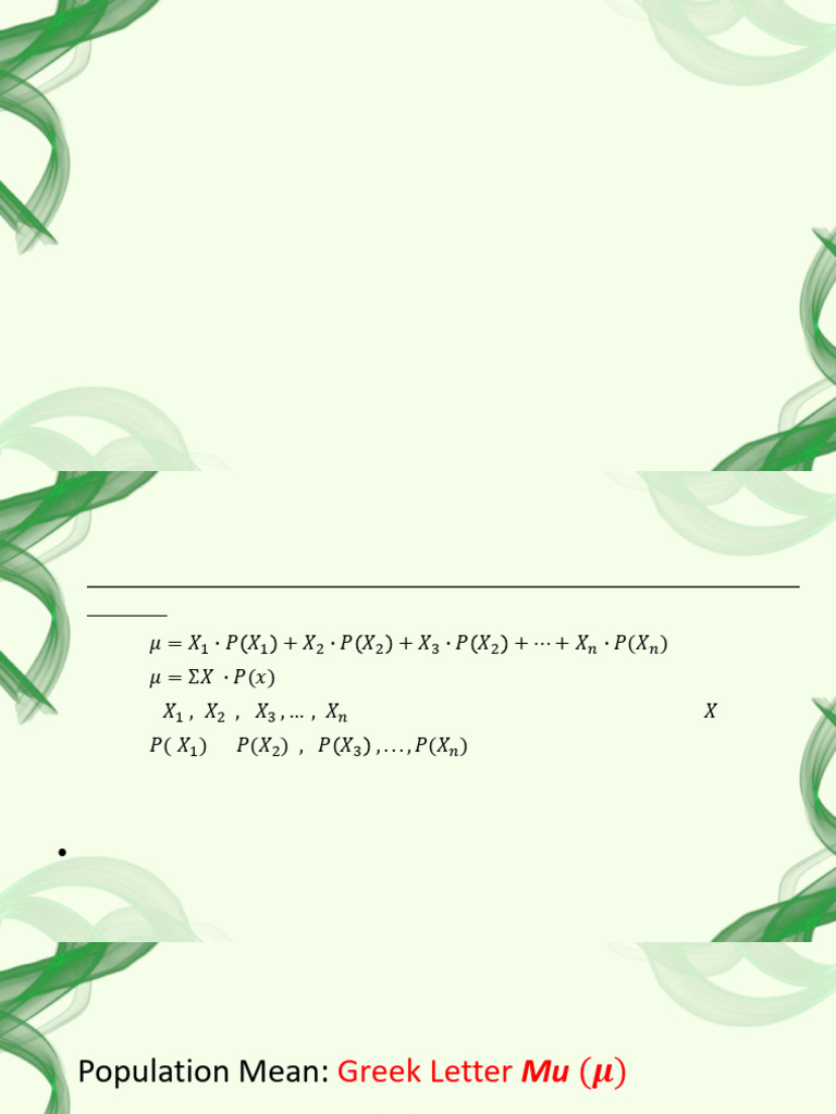 The Mean of A Discrete Probability Distribution | PDF | Expected Value | Random Variable