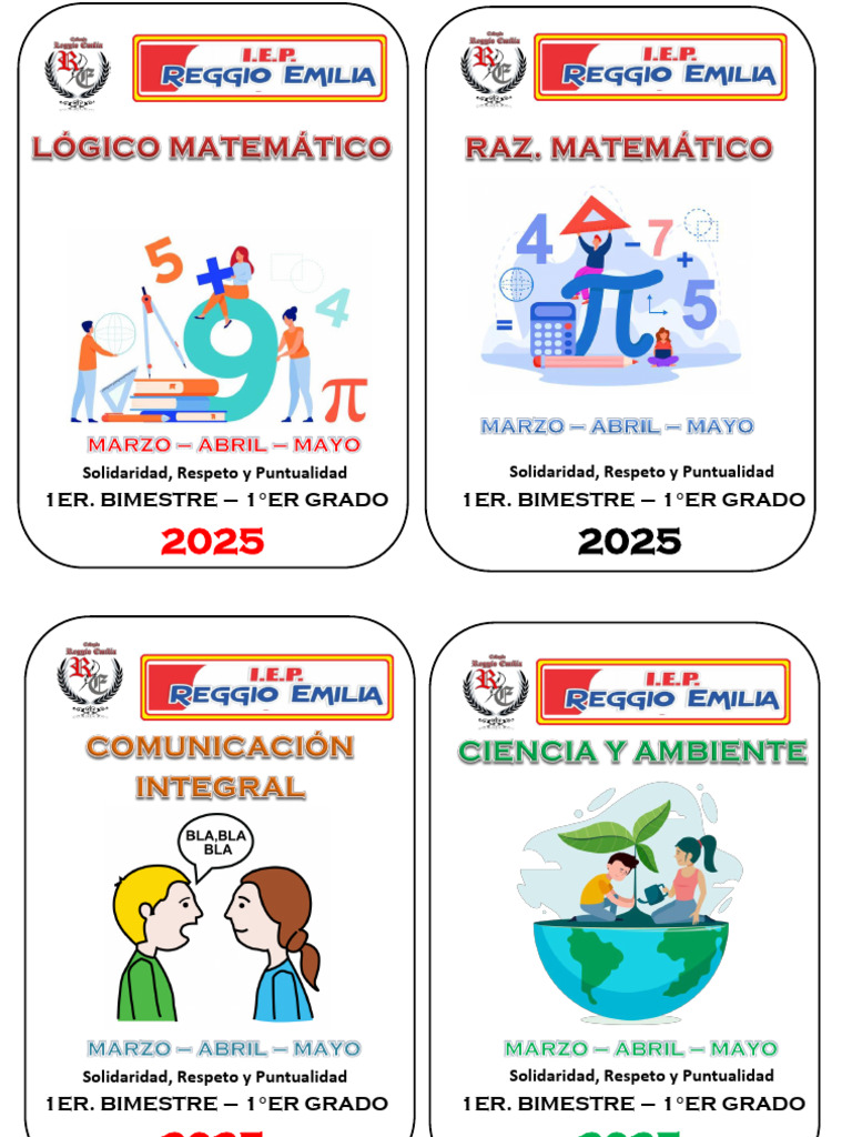 1er Bimestre Caratula | PDF