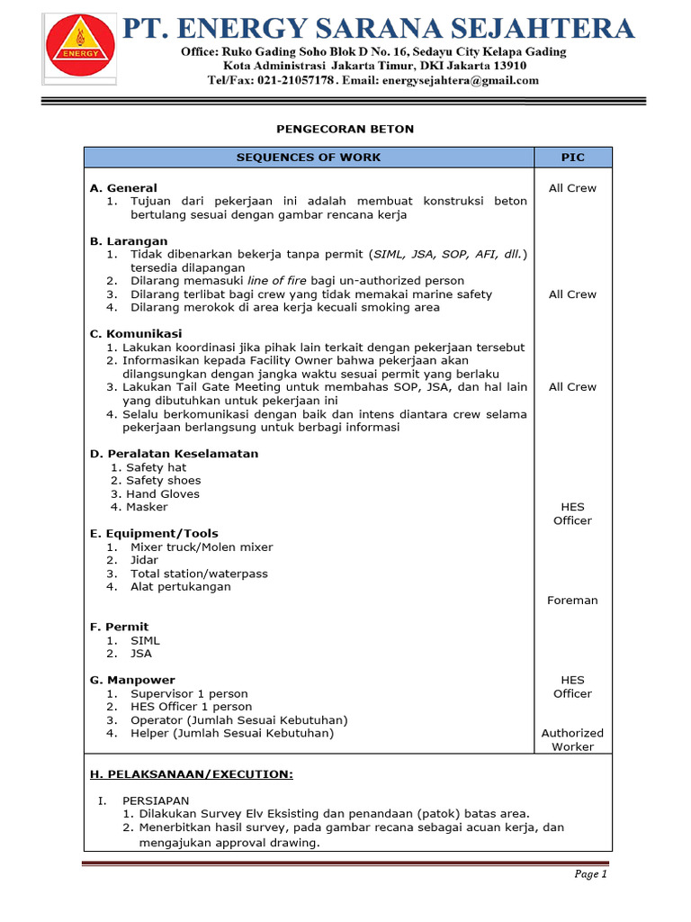 8.metode Pengecoran Concrete | PDF