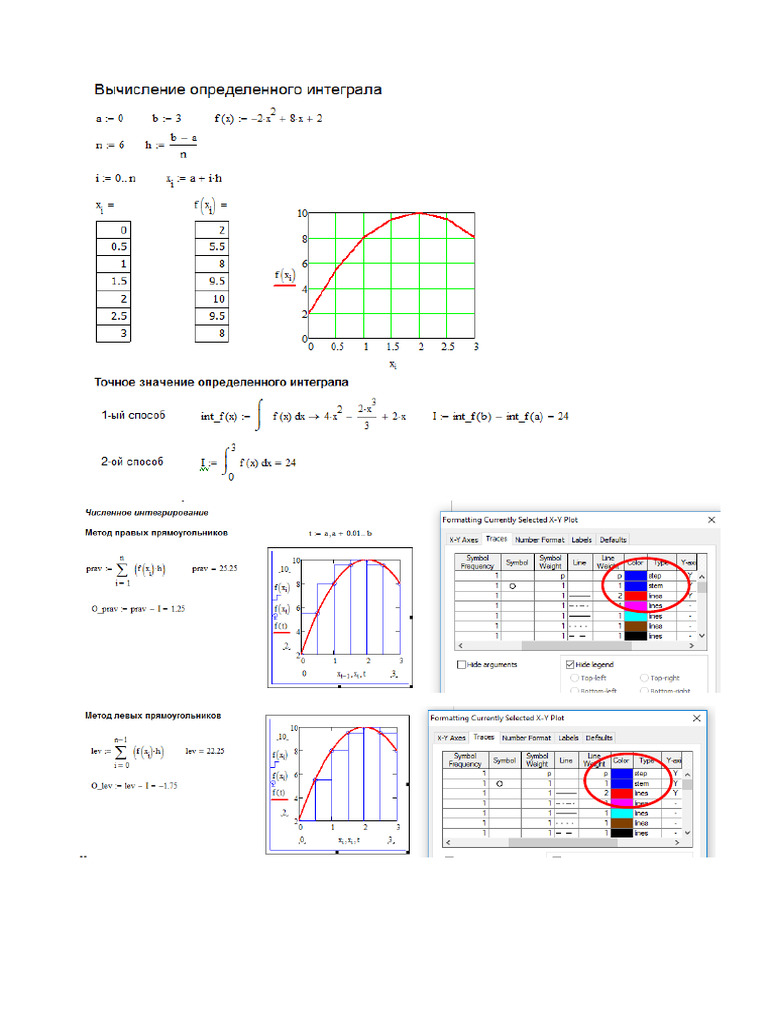 Интеграл_Mathcad | PDF