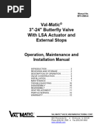 Delval Series - 50/52, 5A/5B Butterfly Valves: Delval Flow Controls ...