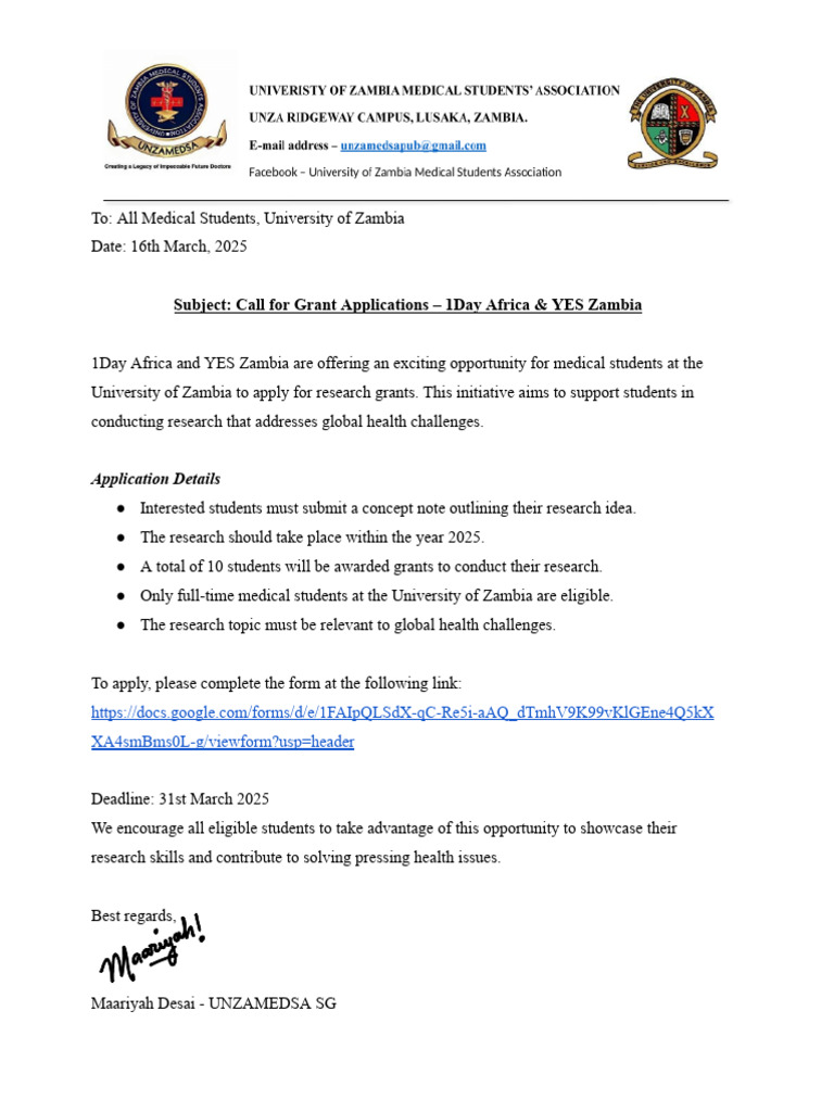 Applications For Grants | PDF