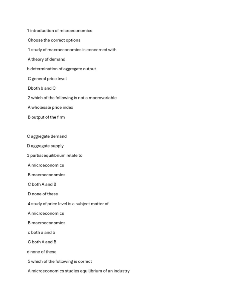 Introduction Of Macroeconomics Pdf