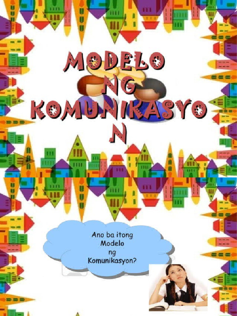 modelong-komunikasyon | PDF