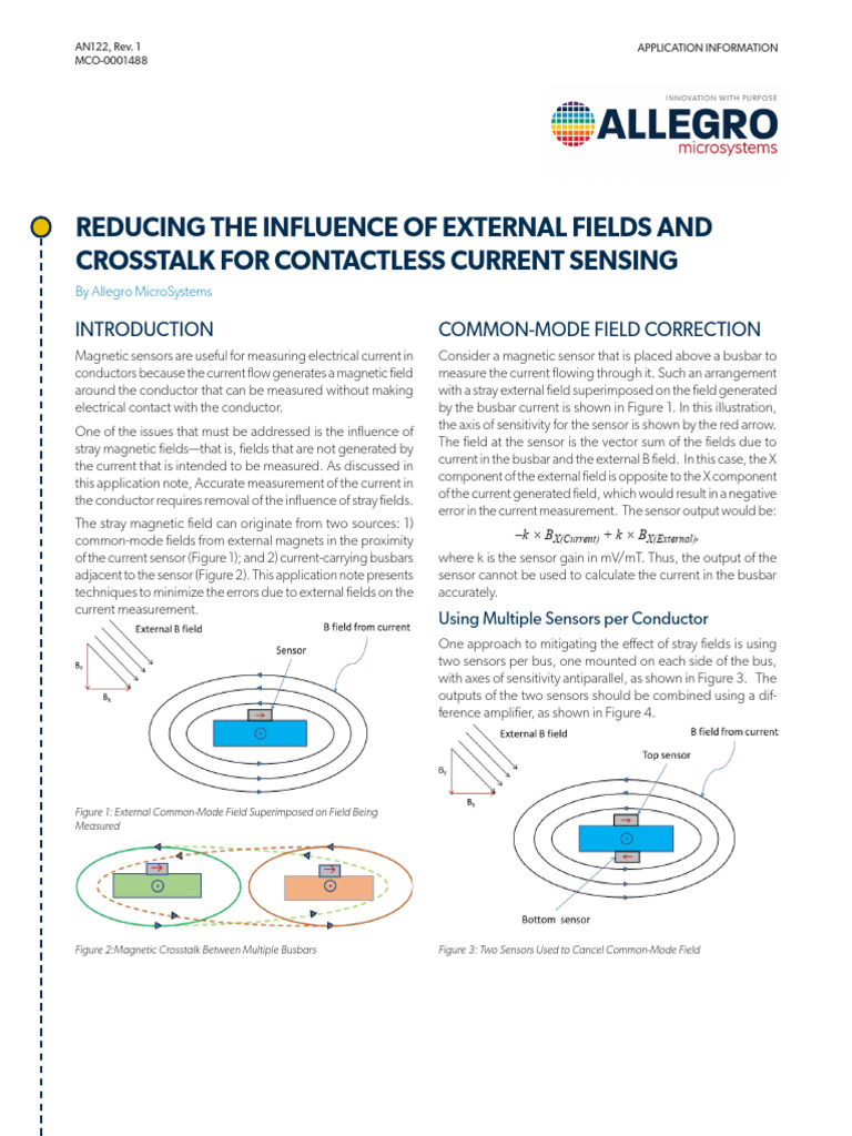 AN122-Reducing-External-Influence-on-Mag-Sensors | PDF | Sensor ...