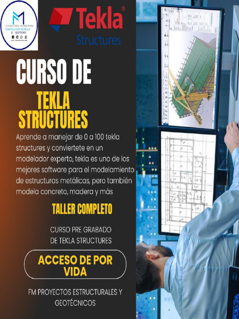 CURSO DE TEKLA STRUCTURES | PDF