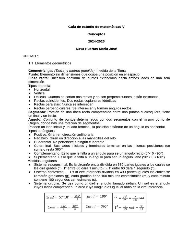 Documento Sin Tã - Tulo | PDF | Función (Matemáticas) | Variable (Matemáticas)