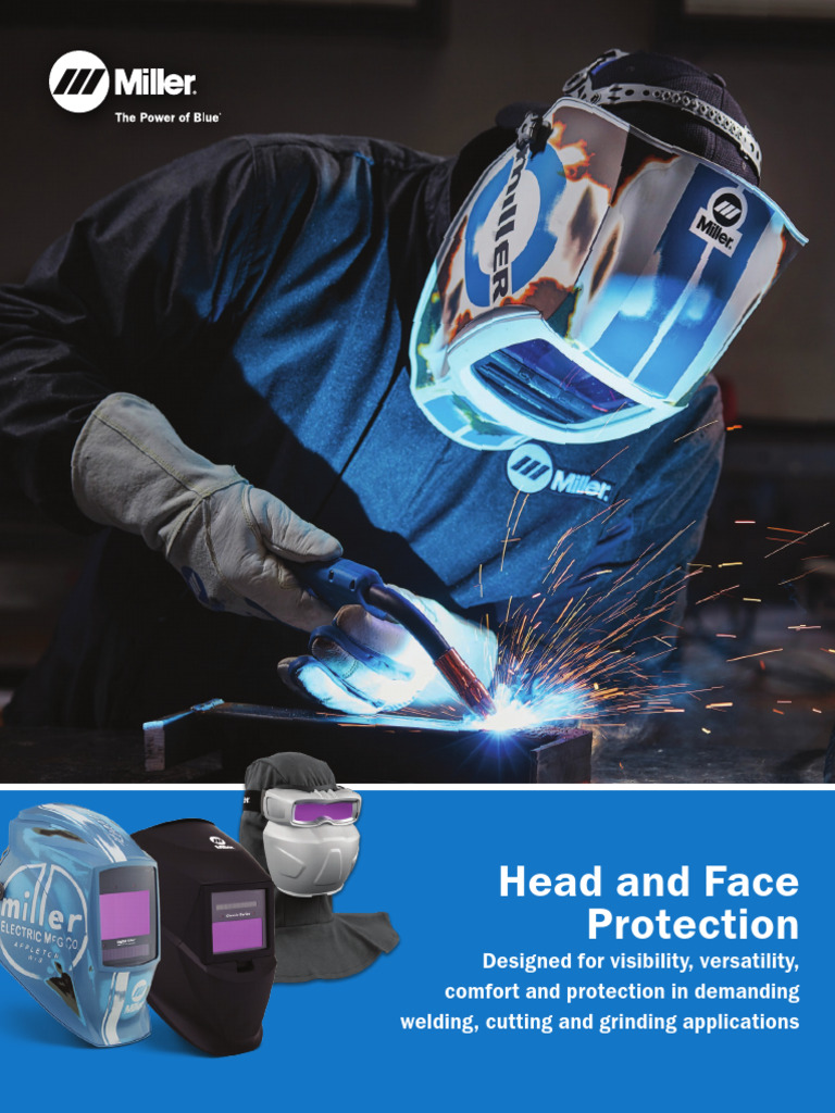 Head and Face Protection Brochure | PDF | Welding | Construction