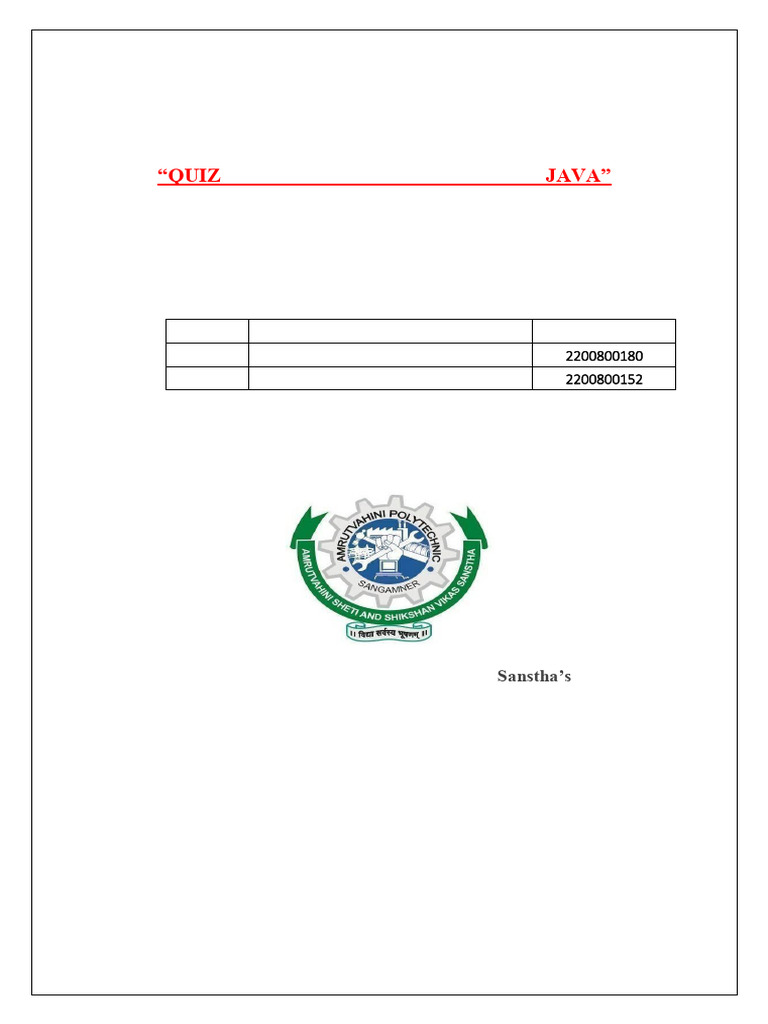 Ajp Final | PDF | Java (Programming Language) | Java Virtual Machine