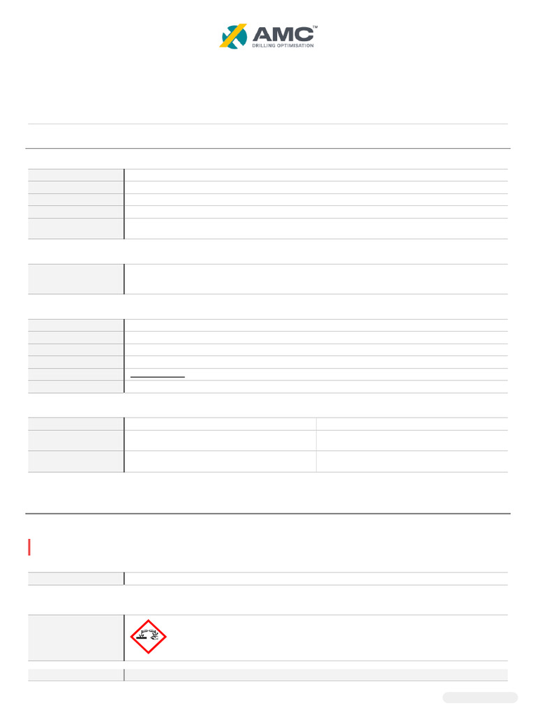 SDS - Amc Tube Lube | PDF