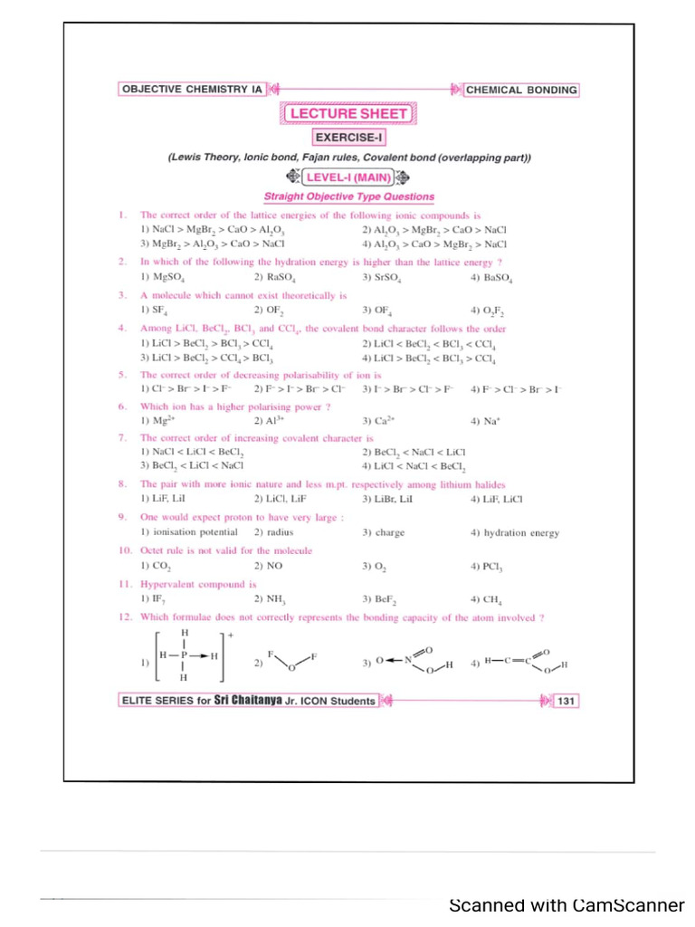 Chemical Bonding | PDF