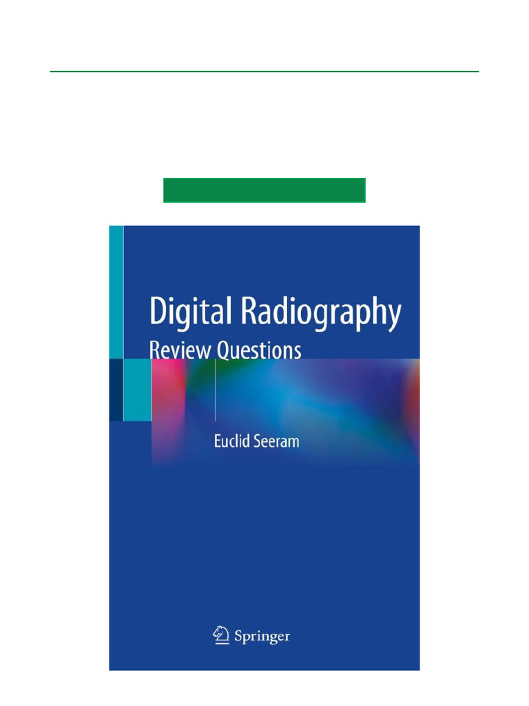 Digital Radiography Review Questions | PDF | Radiography | Radiology