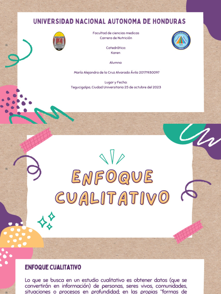 Enfoque Cualitativo y Cuantitativo | PDF | Datos | Observación