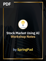 Stock Market Using AI - SpringPad | PDF | Artificial Intelligence ...