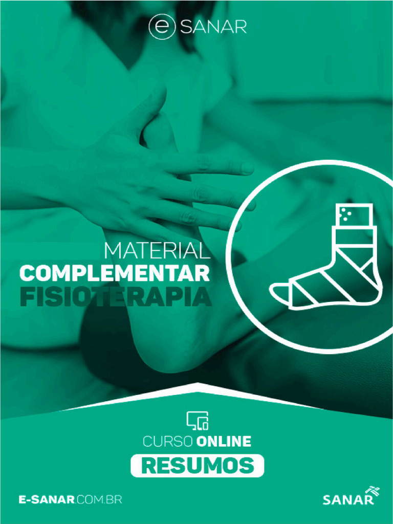 Material Complementar Fisioterapia - Sanar | PDF