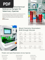 Serum Biochemical Analysis Reference Ranges - Reference Values and ...