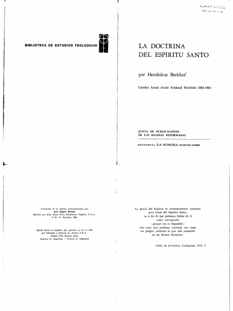 Berkhoff, Hendrikus 13-32 | PDF