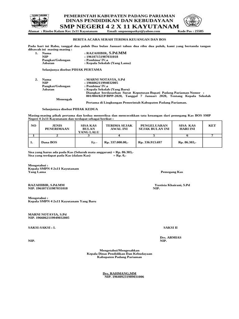 Serba Serbi Sertijab | PDF