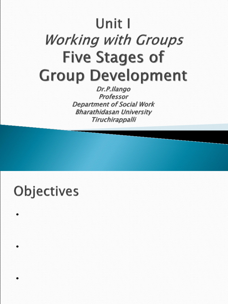 Group Development Stages | PDF | Behavior Modification | Organizational Behavior