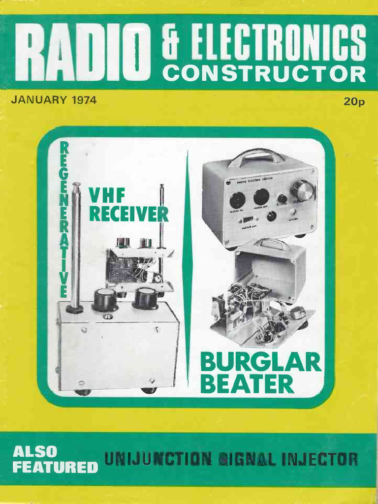 RADIO CONSTRUCTOR 1974-01 | PDF | Rectifier | Amplifier