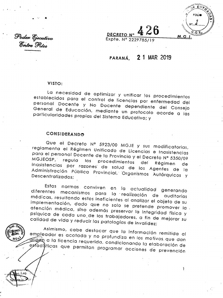 Decreto 426-19 | PDF