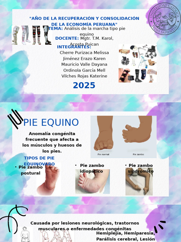 Marcha Tipo Pie Equino | PDF | Pie | Tobillo