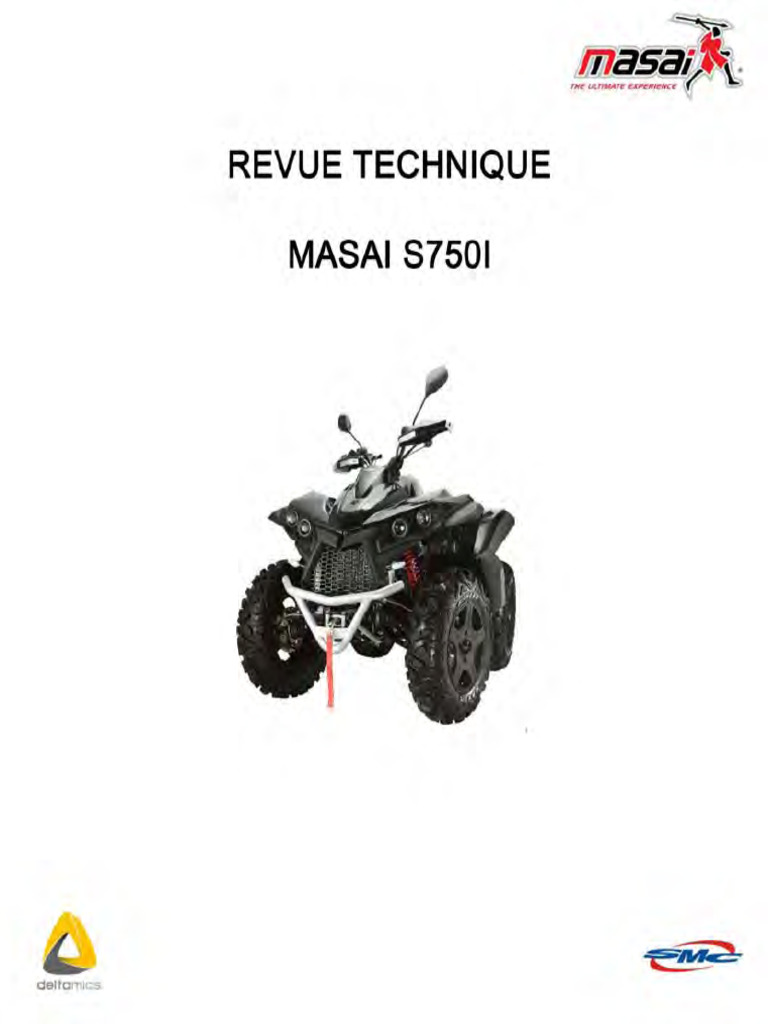 Revue Technique Quads S750i SC 160127 | PDF