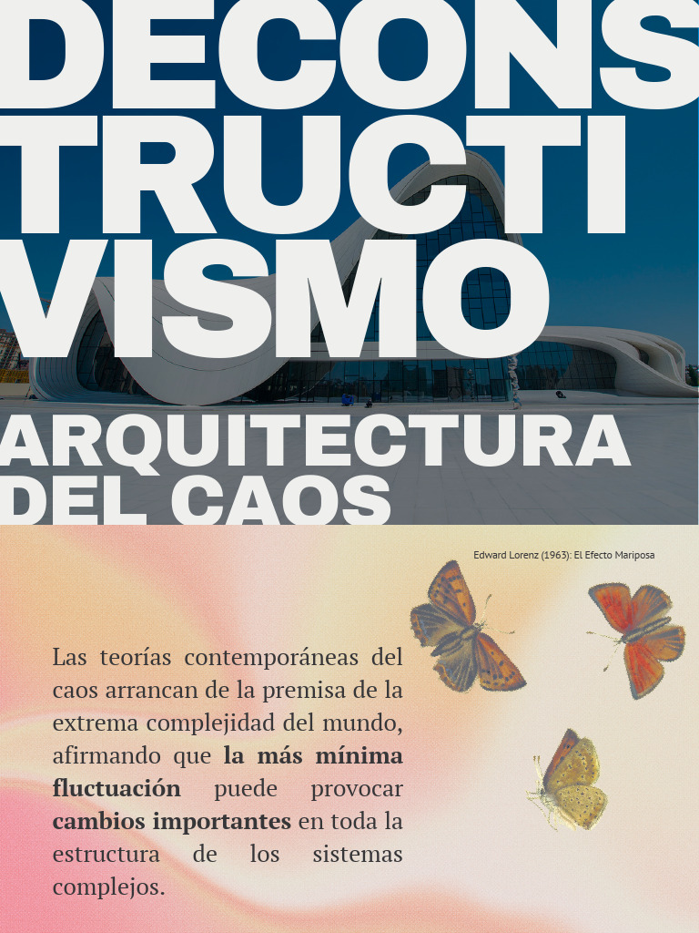 Deconstructivism o | PDF | Teoría del caos