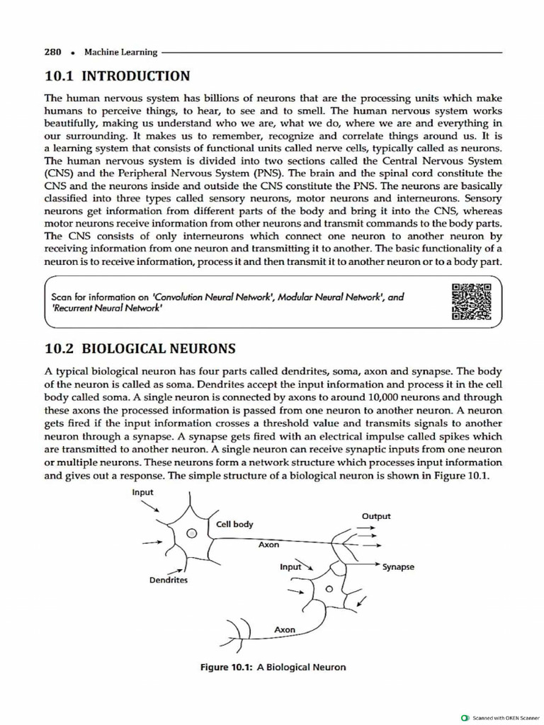 Artificial Neural Networks | PDF | Neuron | Central Nervous System
