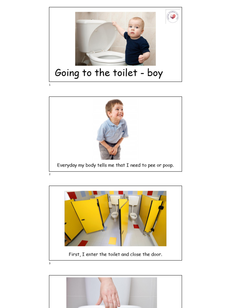 Toilet Training Social Story for Boys | PDF