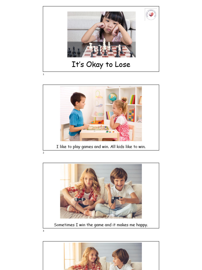 Social story losing | PDF