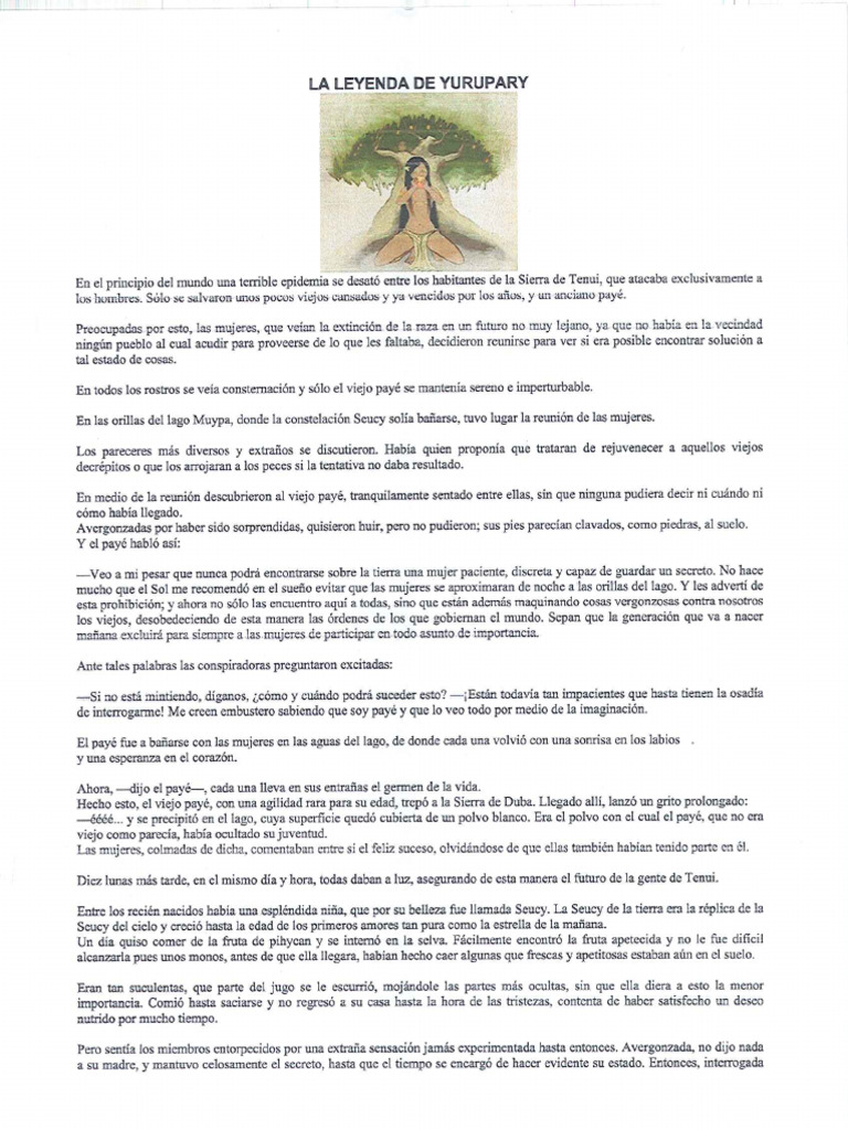 Leyenda de Yurupary | PDF