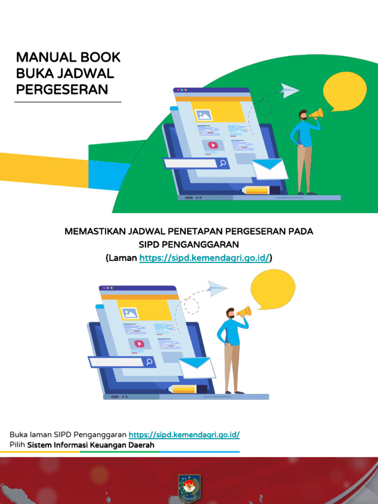 Panduan Jadwal Pergeseran SIPD | PDF