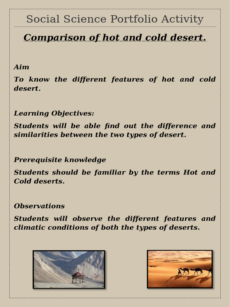 Social Science Portfolio Activity | PDF