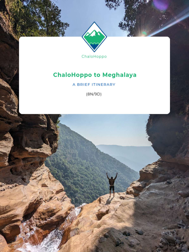 ChaloHoppo to Meghalaya_Snehal Kamble_Option B_2024_ | PDF