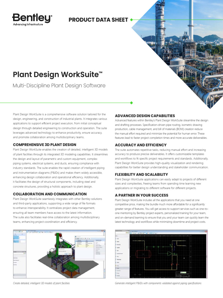 Pds Plant Design Worksuite LTR en Us LR | PDF | 3 D Computer Graphics ...