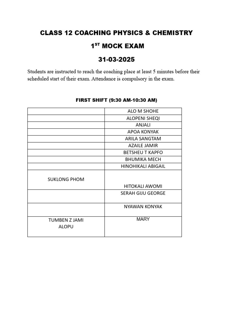Class 12 Coaching Physics | PDF