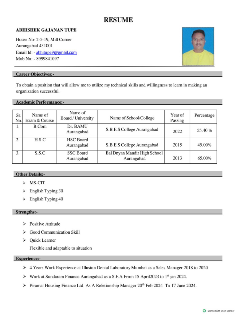 Abhishek Resume | PDF