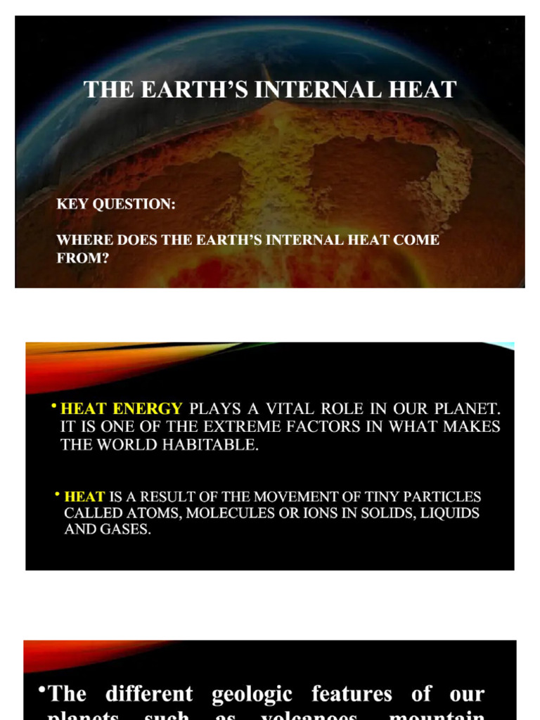 Earths-internal-heat | PDF