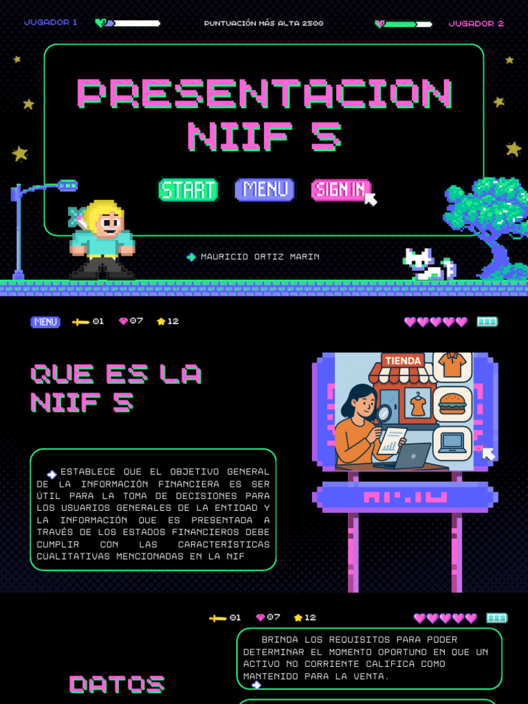 Presentacion NIIF 5 Mauricio ORTIZ MARIN | PDF | normas internacionales ...