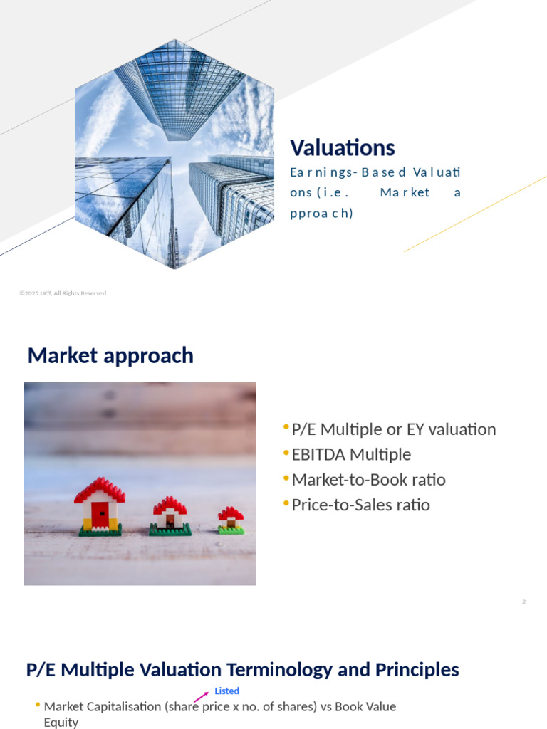 Earnings-Based Valuation Methods Guide | PDF | Valuation (Finance ...