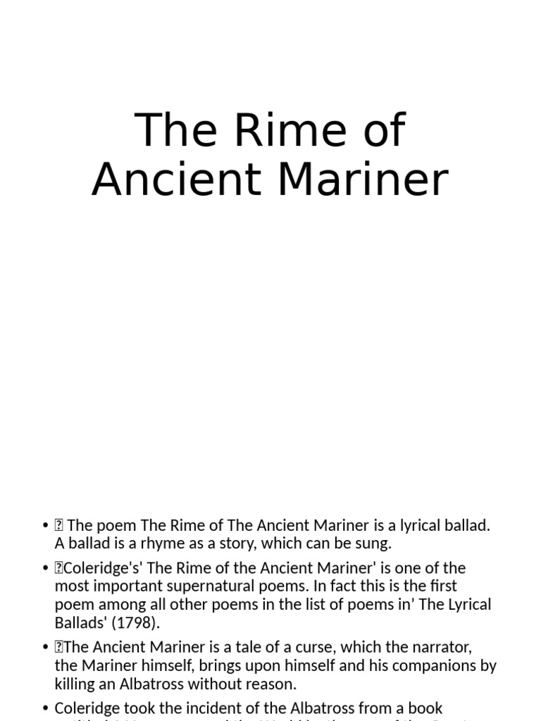 The-Rime-of-Ancient-Mariner-17092024-092138pm | PDF