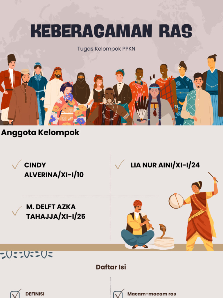 PPT_Keberagaman Ras_Delft, Lia, Cindy | PDF