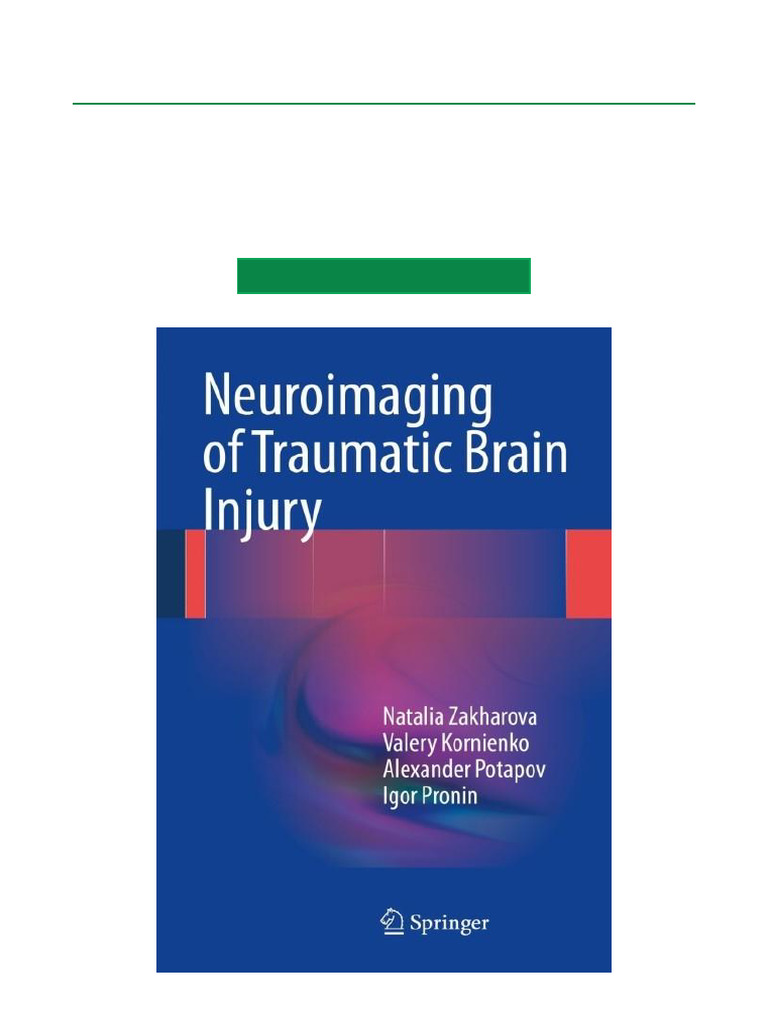 Neuroimaging Techniques for TBI | PDF | Traumatic Brain Injury ...