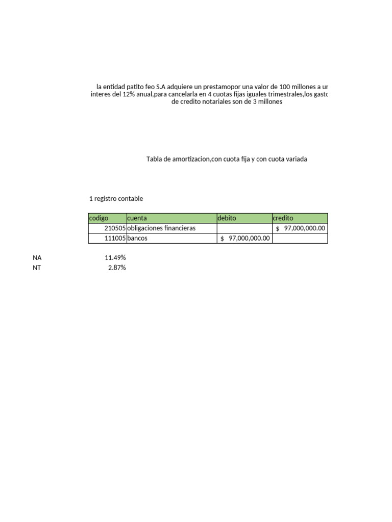 Ejercicio de Clase Conta | PDF | Tarjeta de débito | Economía Financiera