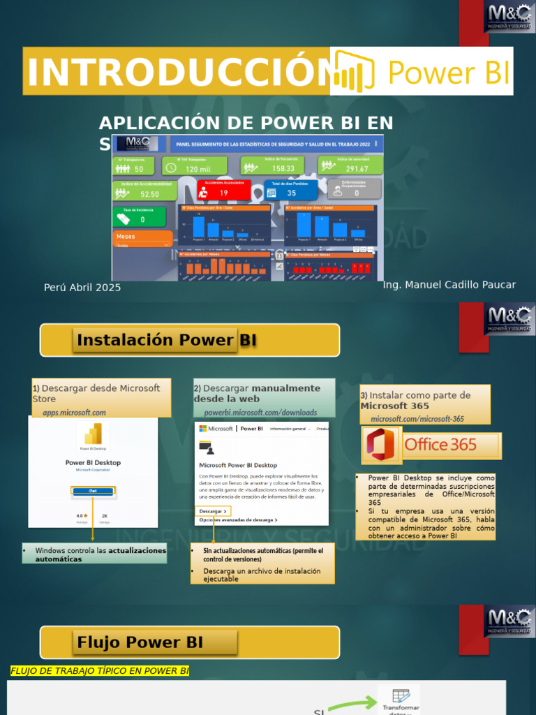 Uso de Power BI en SST en Perú | PDF | Microsoft | Microsoft Office
