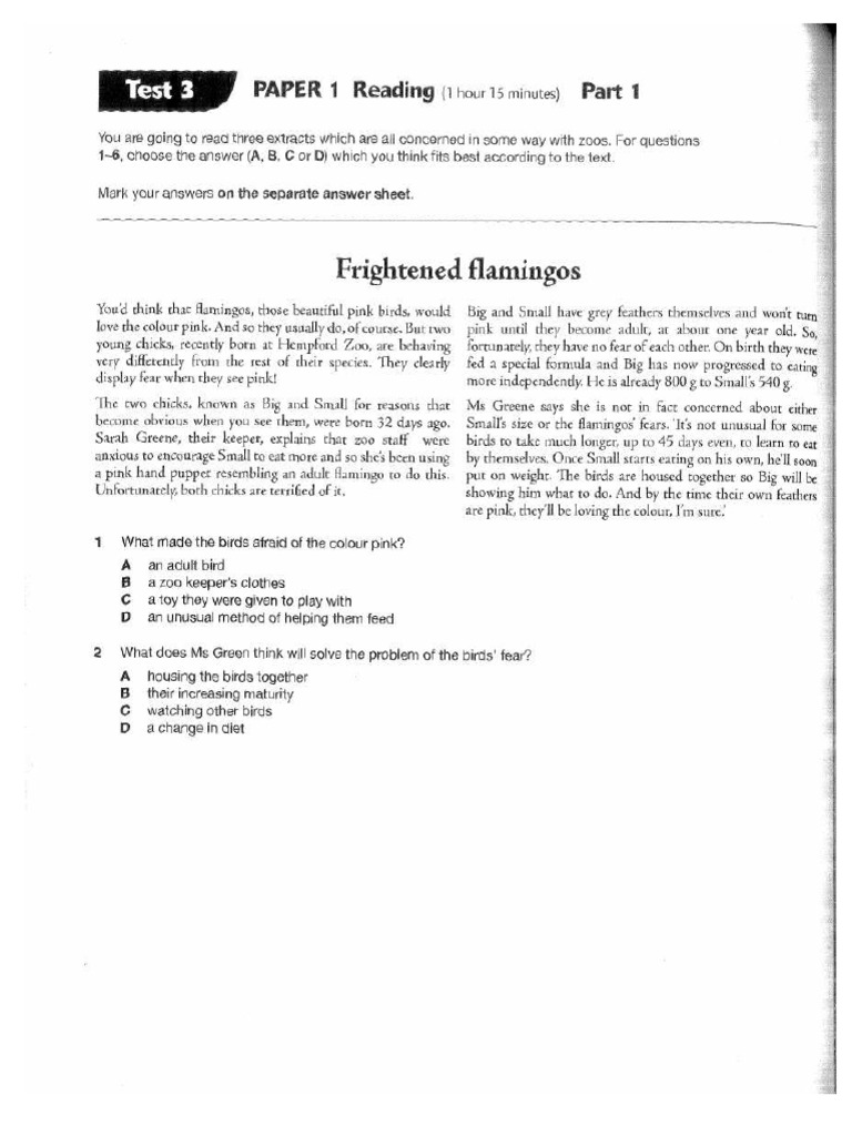 C1 Exam | PDF