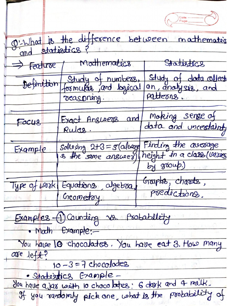 Unit 3 Statistical Techniques Pdf
