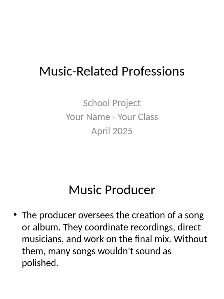 Music_Related_Professions_School_Project | PDF