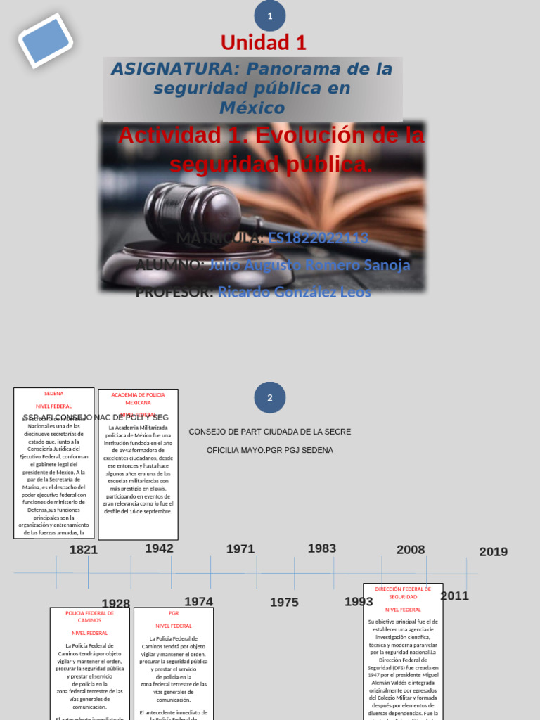 Dpe U1 A2 Xxyz. | PDF | México | Policía